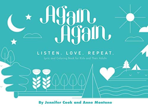 LISTEN LOVE REPEAT: LYRIC & COLORING BOOK FOR KIDS AND THEIR ADULTS ...