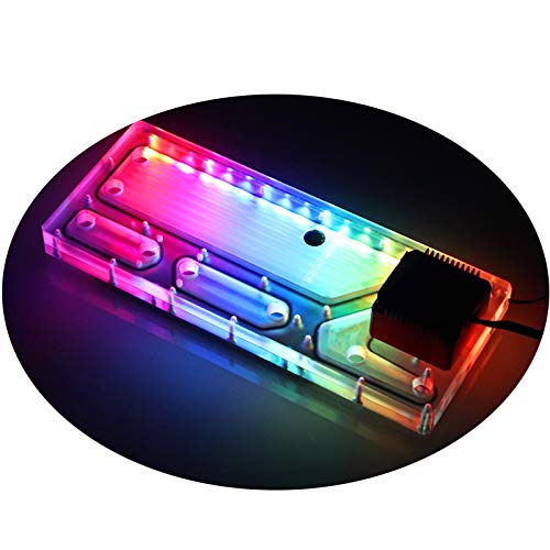 Water Channel Block Water Cooling Pump Combo for Asus Computer Case ROG ...