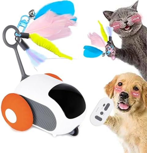 Amazon.com: AIPERRO Cat Toys for Indoor Cats, Smart Interactive Cat Toy ...