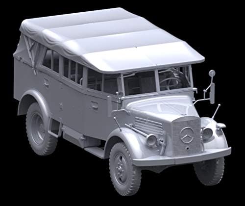 ICM Models World War II German Personnel Car Model Kit (1/35 Scale ...