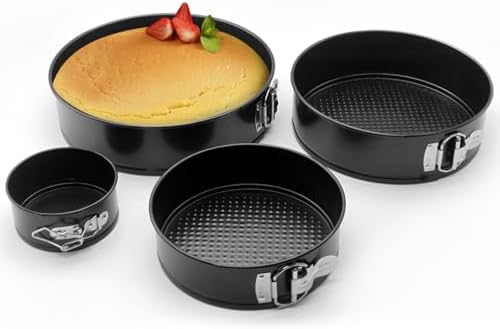 Amazon.com: Hikolvol 167Pcs Springform Pan Set, Nonstick Leakproof ...
