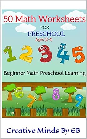 Amazon.com: Creative Minds Workbooks: 50 Maths Worksheet for Children ...