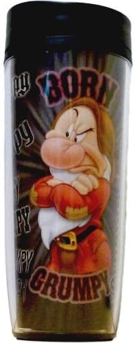 Amazon.com: Disney Grumpy Born Travel Mug : Home & Kitchen