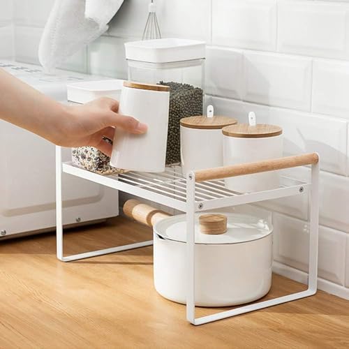 ARHAT ORGANIZERS Beechwood Countertop Organizer | Multipurpose Kitchen ...