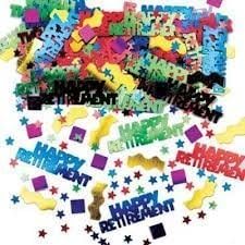 Happy Retirement Table Confetti by Every-occasion-party-supplies ...