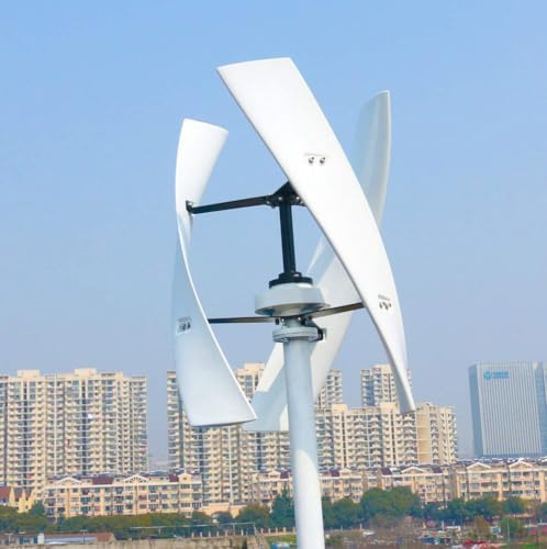 Amazon.com: 600W Maglev Wind Turbine Generator - 3 Blades Vertical Axis ...