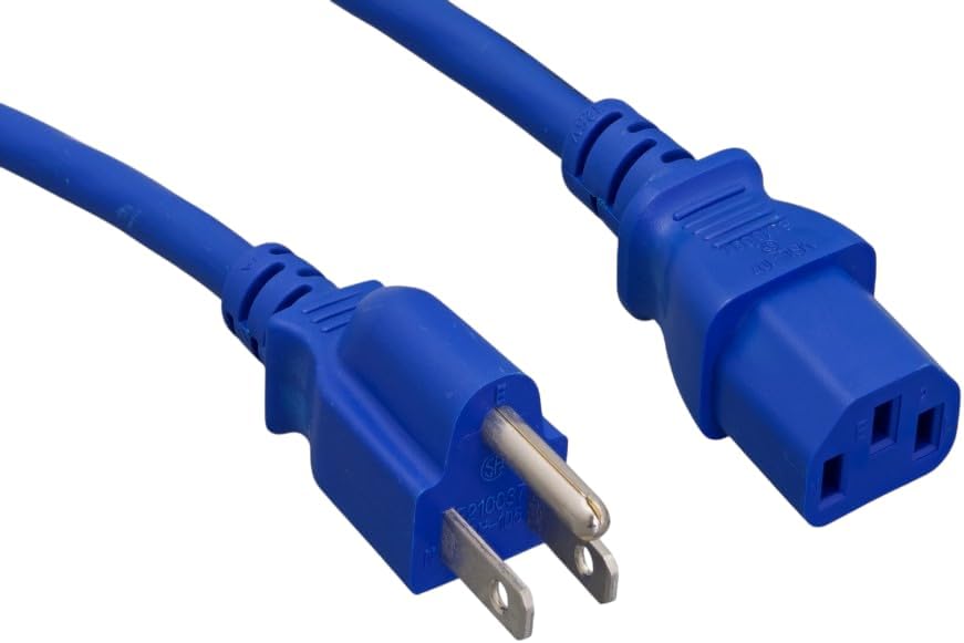 Amazon.com: CompuCablePlusUSA.com NEMA 5-15P to IEC 60320 C13 Power ...