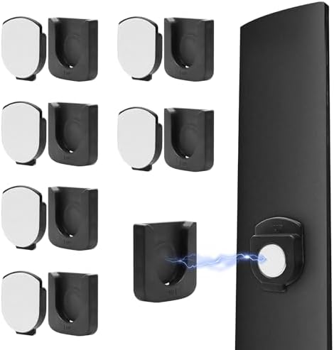 6pcs Magnetic Remote Control Holders, Adhesive Remote Control Holder ...