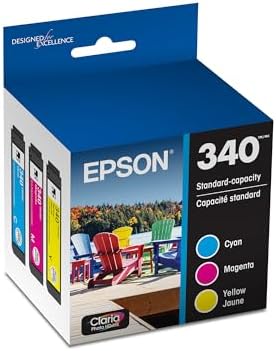 Amazon.com: Epson 340 Claria Photo HD Ink Standard Capacity 3 Color ...
