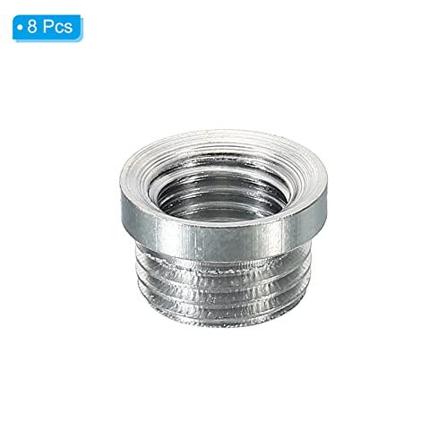 PATIKIL Gooseneck Tube Connection Thread, 8 Pack M10 Male to M8 Fine ...