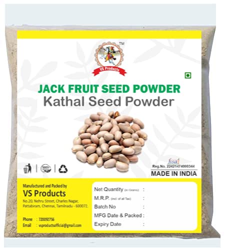 VS Products JackFruit Seed Powder, 50g, Kathal, Kothaal, Phanas, Chakka ...