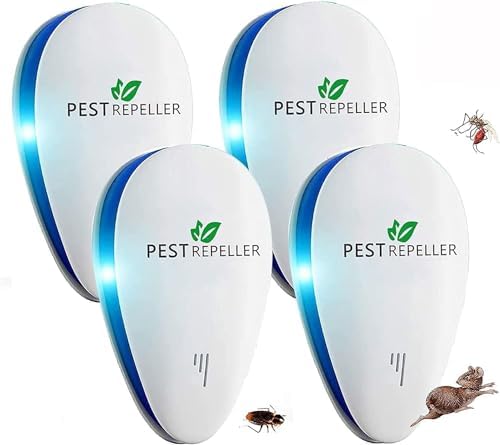 Amazon.com: Electronic Ultrasonic Pest Repellent, Ultrasonic Pest Bug ...