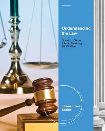 Buy UNDERSTANDING THE LAW 6TH EDITION Book Online at Low Prices in ...
