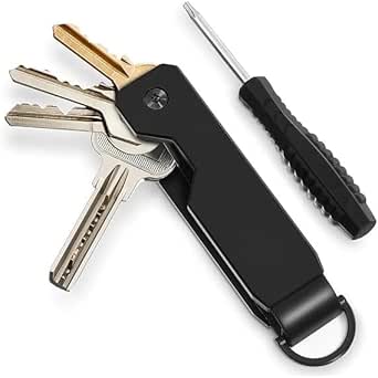 Keyholder Key Organizer,Compact Metal Keychain for 2-6 Keys,Minimalist ...