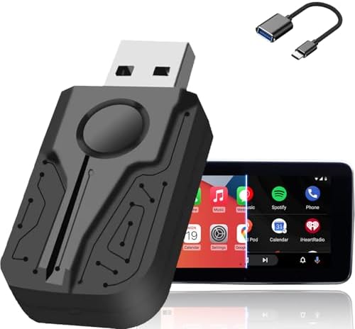 Amazon.com: Mini Wireless Carplay and Android auto Adapter with Fastest ...