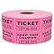 Amazon.com: L LIKED Fluorescence Raffle Tickets Double Roll 1000 ...