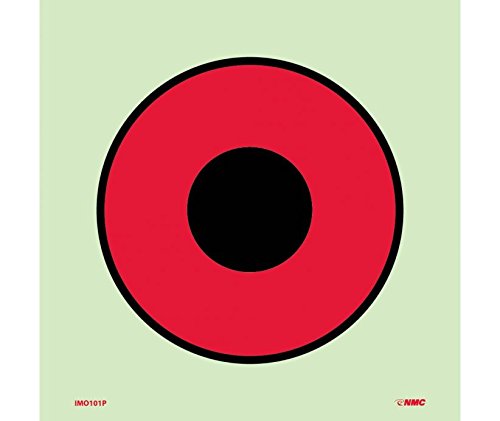 IMO, SYMBOL, PUSH BUTTON/SWITCH FOR FIRE ALARM, 6X6, GLOW VINYL ...