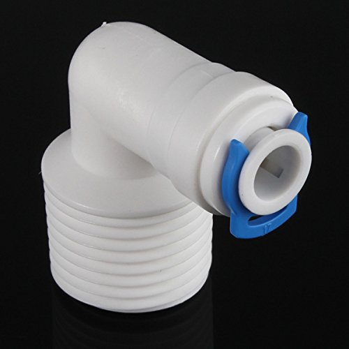 Buy Generic 1/4 To 1/2 Inch Tube Water Purifiers Connector Elbow Quick ...