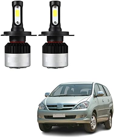 Car Headlight bulb set H4 Type High Defination Cob Led Ultra White ...