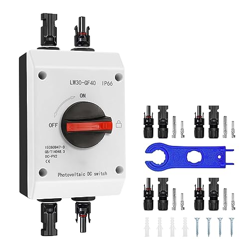 DC Isolator, DC Circuit Breaker,32 A 1000 V,IP66 Waterproof,M-C-4 PV ...