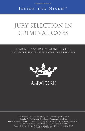 Amazon.com: Jury Selection in Criminal Cases: Leading Lawyers on ...
