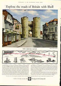 Moonlizard Explore The Roads With Shell "Dover" Full Page Advert 1964 ...