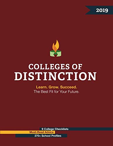 Colleges of Distinction 2019: The Best Fit for Your Future: Checklists ...