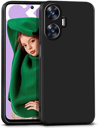 WOW IMAGINE Slim Ultra Soft Rubberised Back Cover for Realme C55 ...