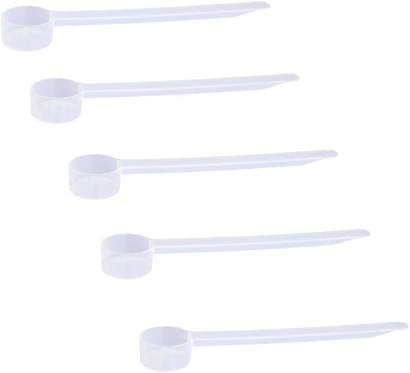 Amazon.com: Plastic Measuring Scoop, (5 cc | 1 teaspoon | 5 mL) Long ...