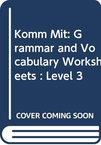 Amazon.in: Buy Komm Mit: Grammar and Vocabulary Worksheets : Level 3 ...