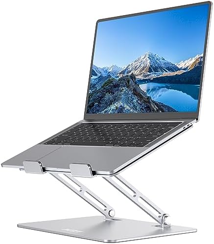 Amazon.com: Lamicall Adjustable Laptop Stand, Portable Laptop Riser ...
