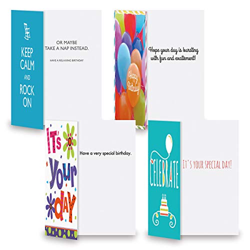Snapklik.com : Mega Birthday Greeting Card Value Pack - Set Of 40 (20 ...