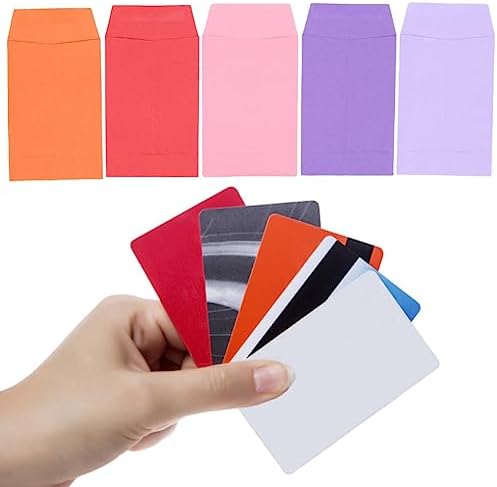 120 Pcs Money Envelopes,Coloured Money Envelopes Self-Adhesive Small ...