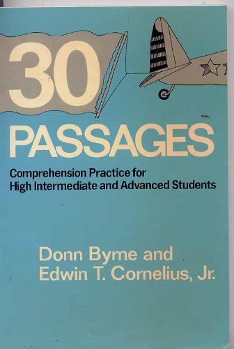 Amazon.com: 30 Passages: Comprehension Practice for High Intermediate ...