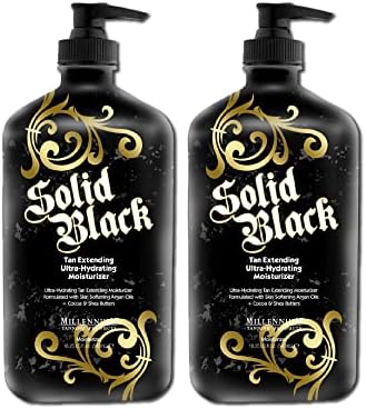 Amazon.com : Millennium Tanning Solid Black Tan Extender Lotion ...