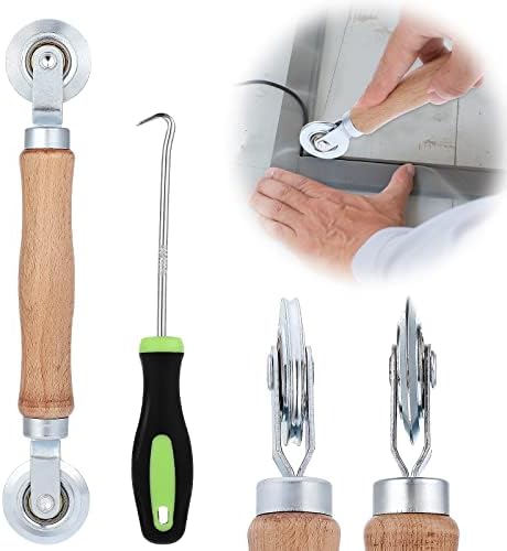 Prasacco 2 Pcs Screen Repair Kit, Screen Spline Tool Screen Roller Tool ...