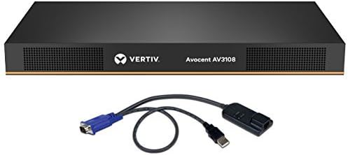 Amazon.co.jp: Avocent AV3108 8-Port KVM Over IP Switch with CAC ...