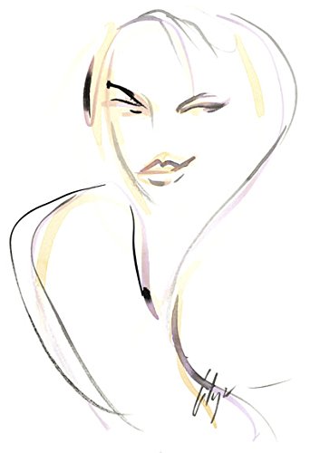 Frame USA Secret Smirk Framed Print 2"x1.25" by Jennifer Lilya ...