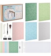 Amazon.com: WEBEEDY 4 Sets DIY Bookbinding Kit Complete Book Making Kit ...