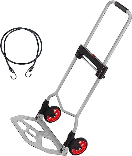 DEWALT Folding Hand Truck and Moving Dolly, 420-lb Capacity Utility ...