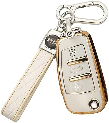Juttzzei Audi Car Key Cover - A1 to A8, Q2 to Q7, S3 to S6, RS3 to RS6 ...