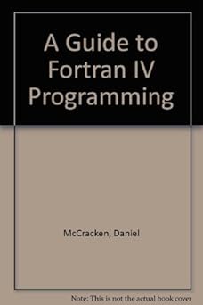 A Guide to FORTRAN Programming : Amazon.in: Books