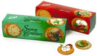 Elki Savory Crackers Garlic And Herb 5 3 Ounce Boxes Pack