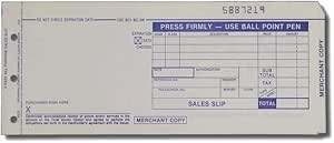 Amazon.com : 2-Part Long Credit Card Sales Slips (Pack of 100) : Office ...