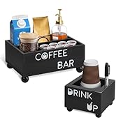 Amazon.com: Farmhouse Coffee Canister Set, Coffee Storage Container ...