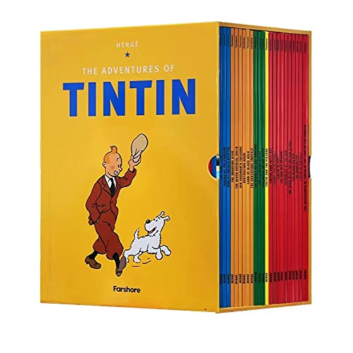 [Original U.S. Edition, 23 Books Set] The Adventure Of Tintin ...