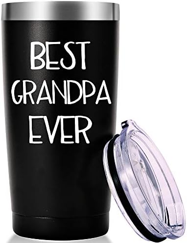 Amazon.com: Fathers Day Papa Grandpa Gifts Tumbler Cup for Grandfather ...