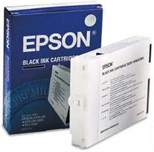 Amazon.com: Epson Stylus Color 3000 Black OEM Ink Cartridge - 3,800 ...