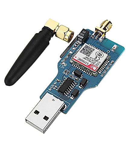 REES52 USB to GSM GPRS SIM800C Board Serial Module With Blue/tooth ...