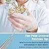 Amazon.com: Stainless Steel High Precision Forceps with Fine Strong ...
